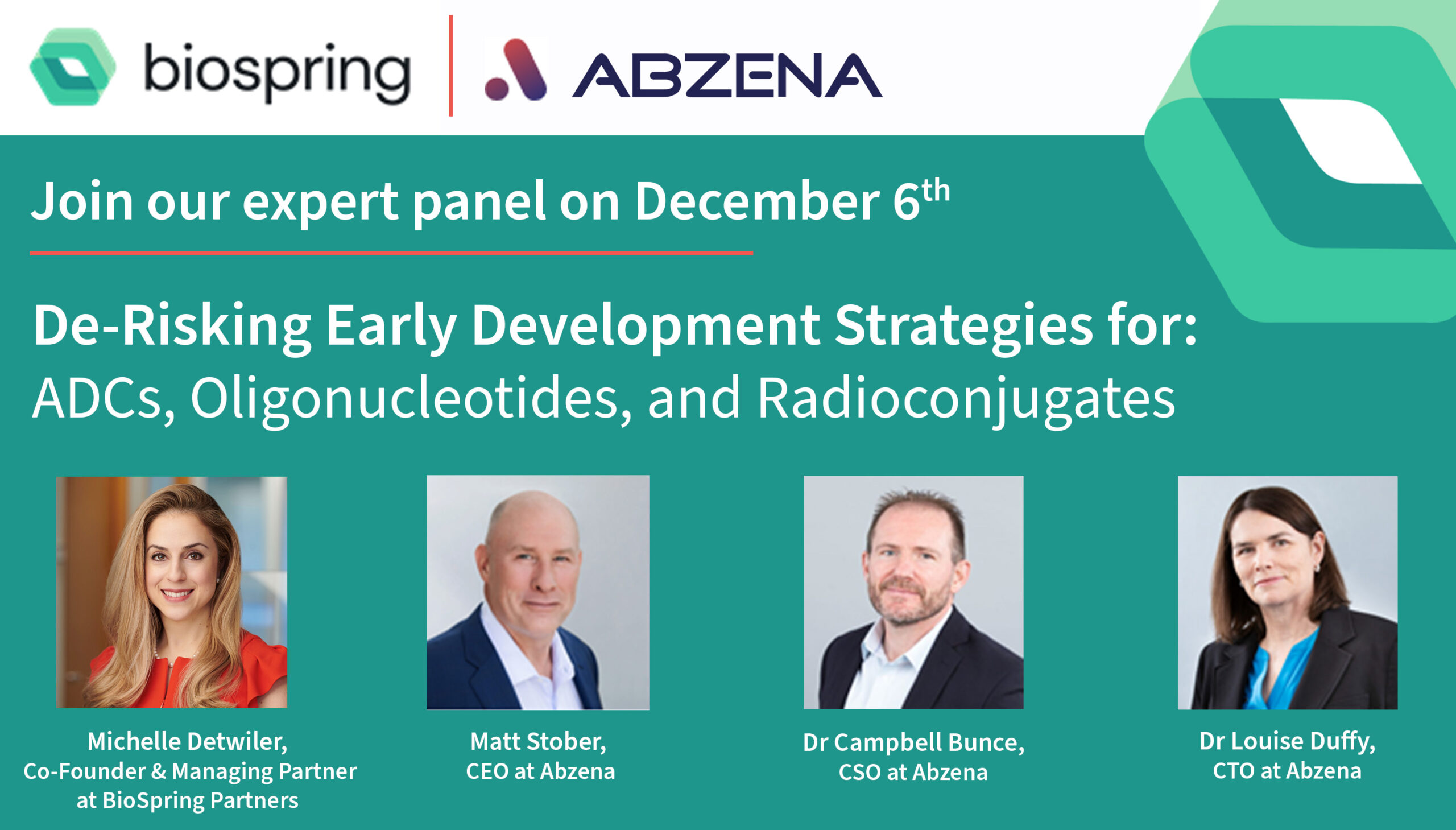 De-Risking Early Development Strategies for: ADCs, Oligonucleotides ...