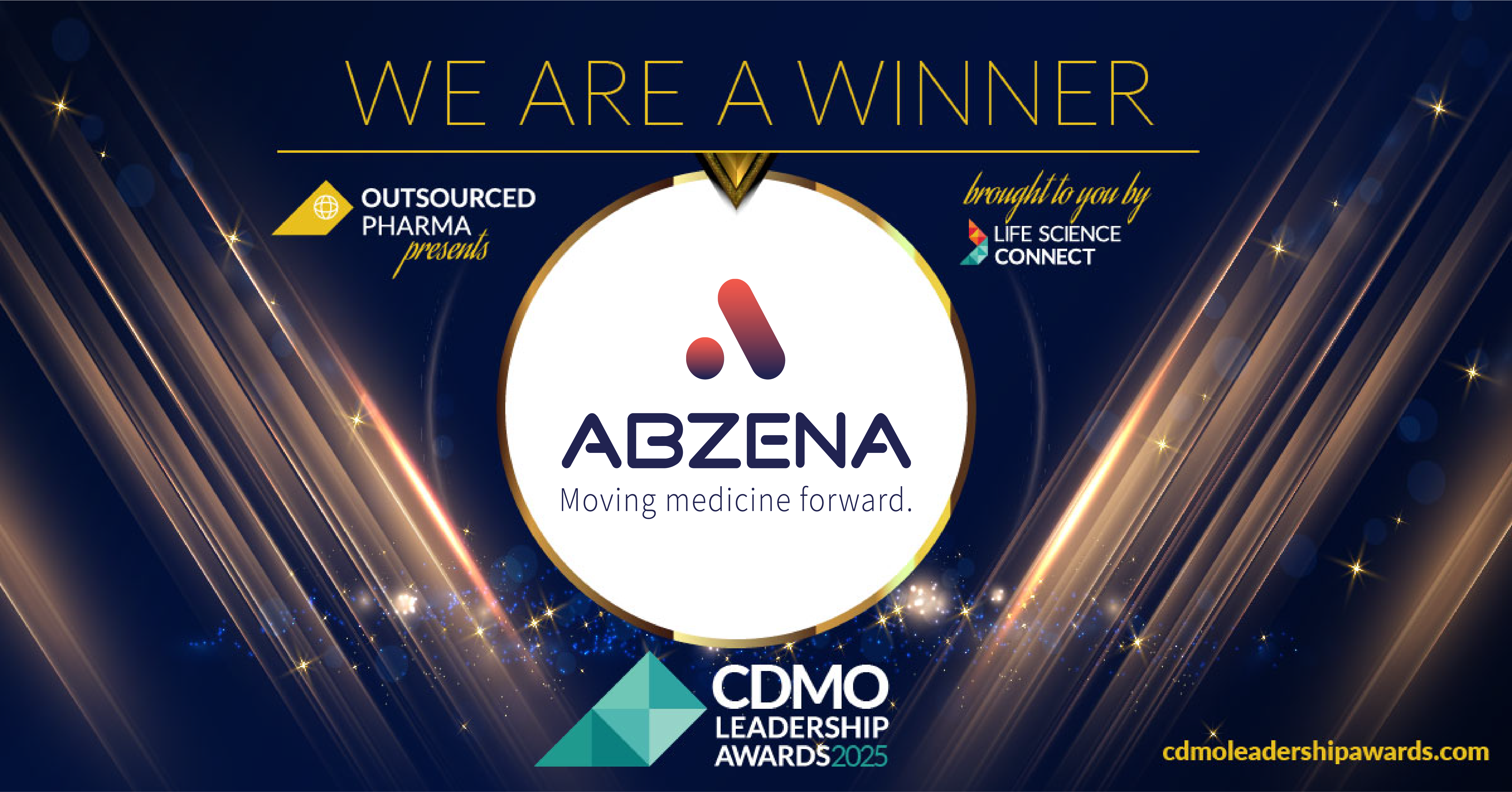 Abzena Wins Champion Award at the 2025 CDMO Leadership Awards | Abzena